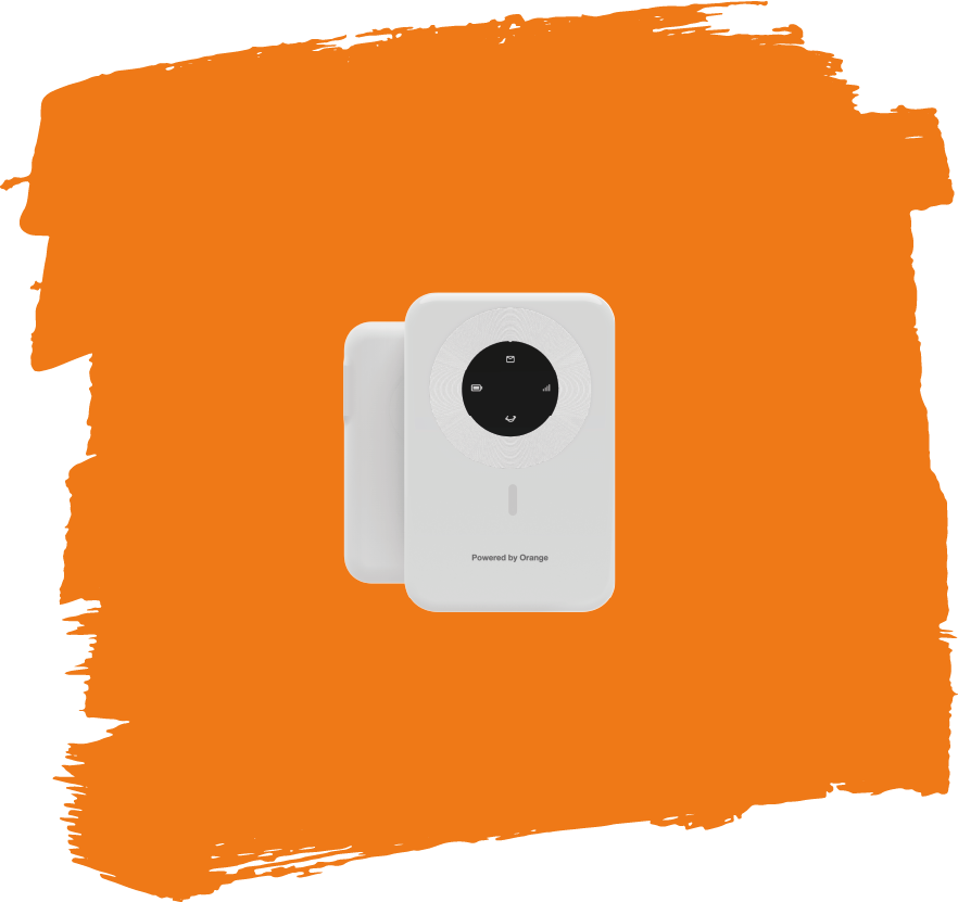 Pack WiFi D’jib rechargeable - Orange